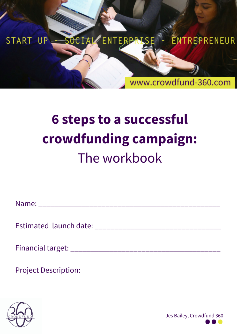 Our crowdfunding services - consultancy and training